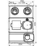 ESBE | GRA200, GRA300, Circulation unit, Mixing function